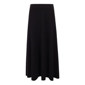 Jovonna London Wollmischungs-Rock mit ausgestelltem Schnitt - - Skirts - Damen - Schwarzk - S