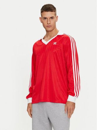 adidas Longsleeve adicolor Piqué Football IX5226 Rot Regular Fit