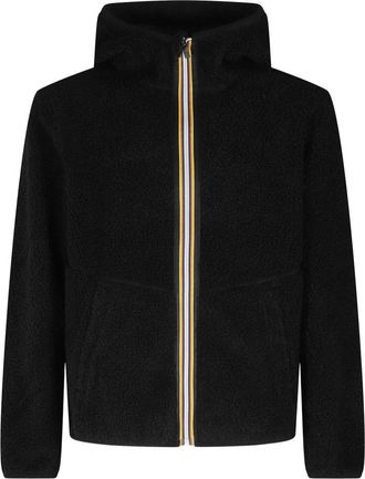 K-Way Jack Sherpa Polar Double Fleece - - Jackets - Herren - Schwarzk - S