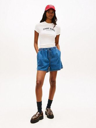 Tommy Hilfiger Short ample en chambray