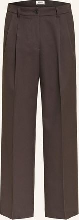 Drykorn Drykorn Hose Leek Wide Regular Fit braun
