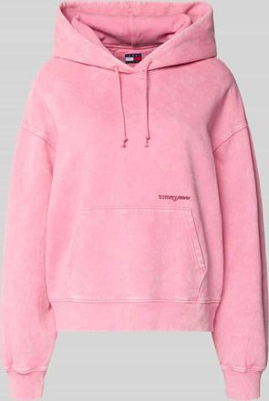 Tommy Jeans Regular Fit Hoodie aus Baumwoll-Mix