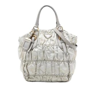 Prada Sac bandouli&egrave;re Pre-owned - Femme - Pre-owned - Gris - Taille: ONE Size