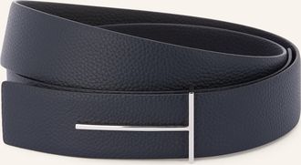 Tom Ford Lederg&uuml;rtel Zum Wenden blau