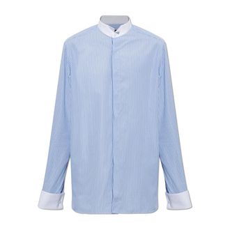 Tom Ford Baumwollhemd - - Shirts - Herren - Blau - 4XL