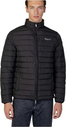 Aquascutum Active Jacke f&uuml;r Herren, Stehkragen (Schwarz)