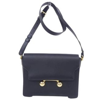 Marni Pre-owned Trunkaroo Schultertasche aus Kalbsleder - - Pre-owned - Damen - Schwarzk - ONE SIZE