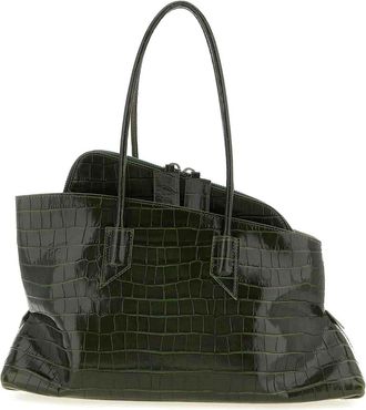 The Attico Sac Port&eacute; &Eacute;paule - Vert
