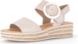 Gabor Damen Plateausandalen, Frauen Sandalen,Best Fitting,Plateausandaletten,bequem,Sommerschuhe,Freizeitschuhe,Strandschuhe,Rouge,38.5 EU / 5.5 UK