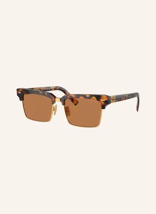 Miu Miu Sonnenbrille Mu 10zs braun