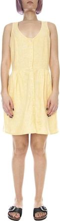 Obey Femme, Robes, Jaune, Taille: 42 FR Short Robes