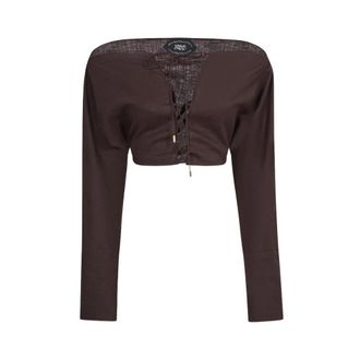 Taller Marmo Mila Desert Blouse - Femme - Blouses et Chemises - Brun - Taille: 34 FR