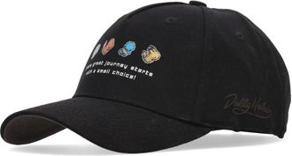 Dolly Noire Curved Visor Cap - - Accessories - Herren - Schwarzk - ONE SIZE