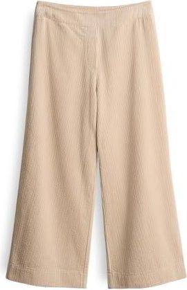 OPUS Culotte large en velours c&ocirc;tel&eacute; Misha pour femme, Macadamia, 38W