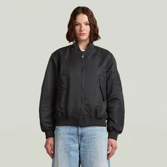 G-Star Bomber Padded Jacke - Schwarz - Damen