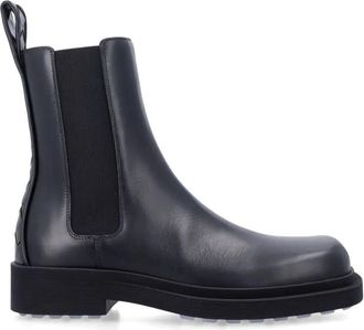 Bottega Veneta Stiefel - Ben Boots In Black Calfskin - Gr. 40 (EU) - in Schwarz - f&uuml;r Damen