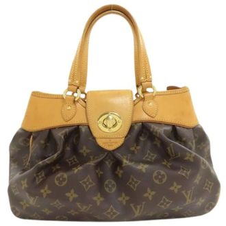 Louis Vuitton Sac &agrave; main Pre-owned en toile Monogram - Femme - Pre-owned - Brun - Taille: ONE Size