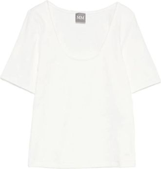 Max Mara Femme, Tops, Blanc, Taille: 36 FR T-Chemises