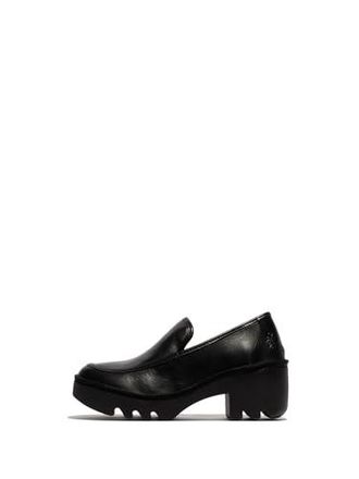 FLY London Femme TEIK590FLY Loafer, Noir, 39 EU