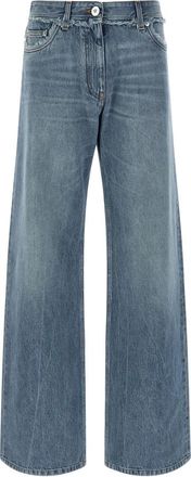Versace Femme, Jeans, Bleu, Taille: W24 Boyfriend Jeans