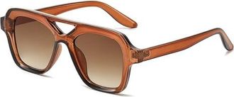 Generic Lunettes De Soleil Unisexes &Agrave; Monture Fine For Lext&eacute;rieur, Id&eacute;ales For Les Trajets Domicile-travail, Le Sport Et Vacances(Brown)