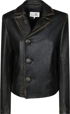 Maison Margiela Femme, Vestes, Noir, Taille: 38 FR Sportsjacket