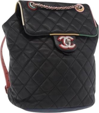 Chanel Pre-owned Vintage Backpack - - Pre-owned - Damen - Schwarzk - ONE SIZE