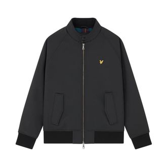 Lyle & Scott Softshell Harrington Jacke - - Jackets - Herren - Schwarzk - S