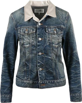 Maison Margiela Damen, Jacken, Blau, XSGr&ouml;&szlig;e