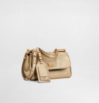 Dolce & Gabbana My Sicily Handbag - Frau Handtaschen Gold Onesize