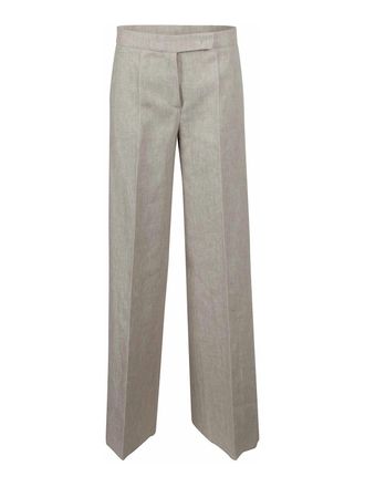 Max Mara Formale Hose - Beige