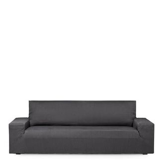 Eysa Housse de canapé Extensible 2 Places Anthracite Design Luz