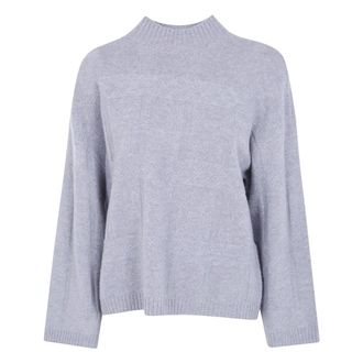 Emporio Armani Woll-Kaschmir-Pullover - - Knitwear - Damen - Grau - L