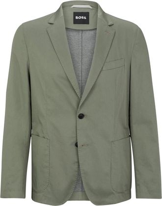 HUGO BOSS Slim Fit Blazer - - Jackets - Herren - Gr&uuml;n - 4XL