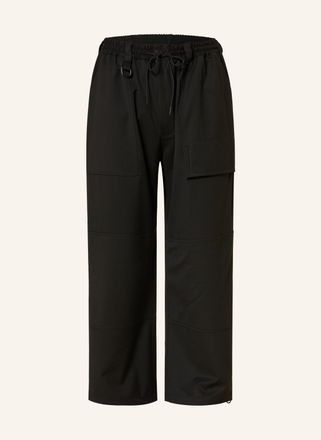 Yohji Yamamoto Cargohose Wide Fit schwarz