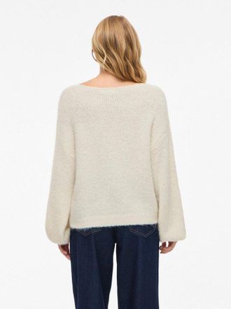 Vila Strickpullover VIMARLEY L/S KNIT PULLOVER- NOOS Materialmix, regular fit