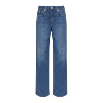 Rag & Bone Femme, Pantalons, Bleu, Taille: 36 FR Miramar Terry Wide Leg Pant