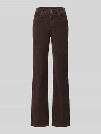 Angels Regular Fit Cordhose mit Label-Patch Modell Lara