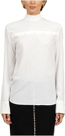 N&deg;21 Femme, Blouses et Chemises, Beige, Taille: 44 FR Blouse &agrave; Col Ch&acirc;le