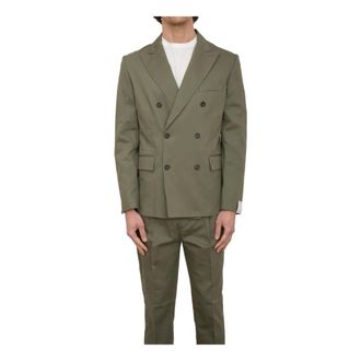 Paolo Pecora Homme, Vestes, Vert, Taille: XL Veste en Tissu Vert