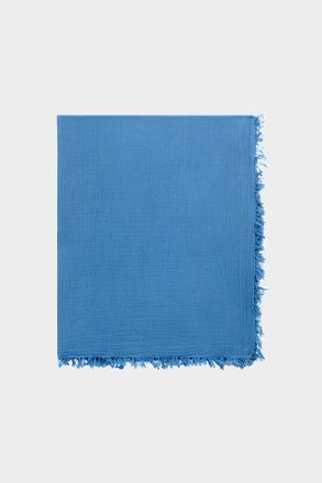 Gerard Darel Foulard uni en coton - ODETTE - Bleu ocean