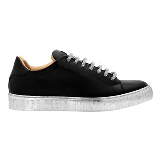 Philipp Plein Strass Lo-Top Sneakers - - Shoes - unisex - Schwarzk - 46 EU