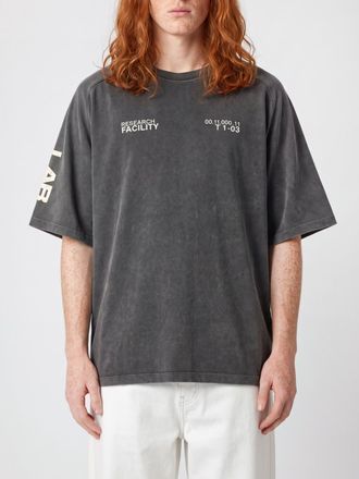 Camperlab T-shirt relaxed fit en coton avec &eacute;paules tombantes et slogan imprim&eacute;