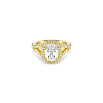 Swarovski Femme, Accessoires, Jaune, Taille: 50 MM Bague Una Angelic