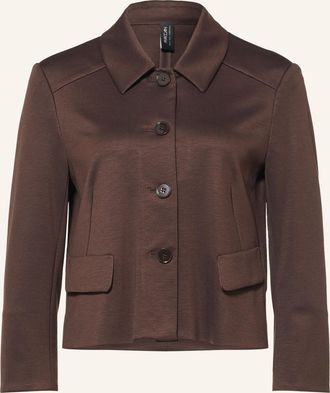 Marc Cain Kastenjacke Aus Jersey braun