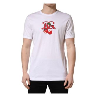 Dolce & Gabbana T-Shirts - - Tops - Herren - Wei&szlig; - L