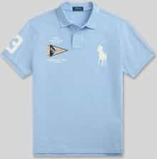 Polo Ralph Lauren Regular Fit Poloshirt aus reiner Baumwolle mit Stitchings