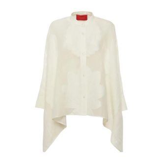 La DoubleJ Foulard Shirt - - Blouses & Shirts - Damen - Beige - L