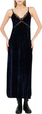 Liu Jo Robe Cf5405 T094A - Femme - Robes - Bleu - Taille: 42 FR