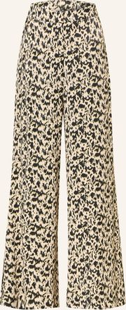 BA&SH Ba&Sh Marlenehose Plyde Aus Satin beige